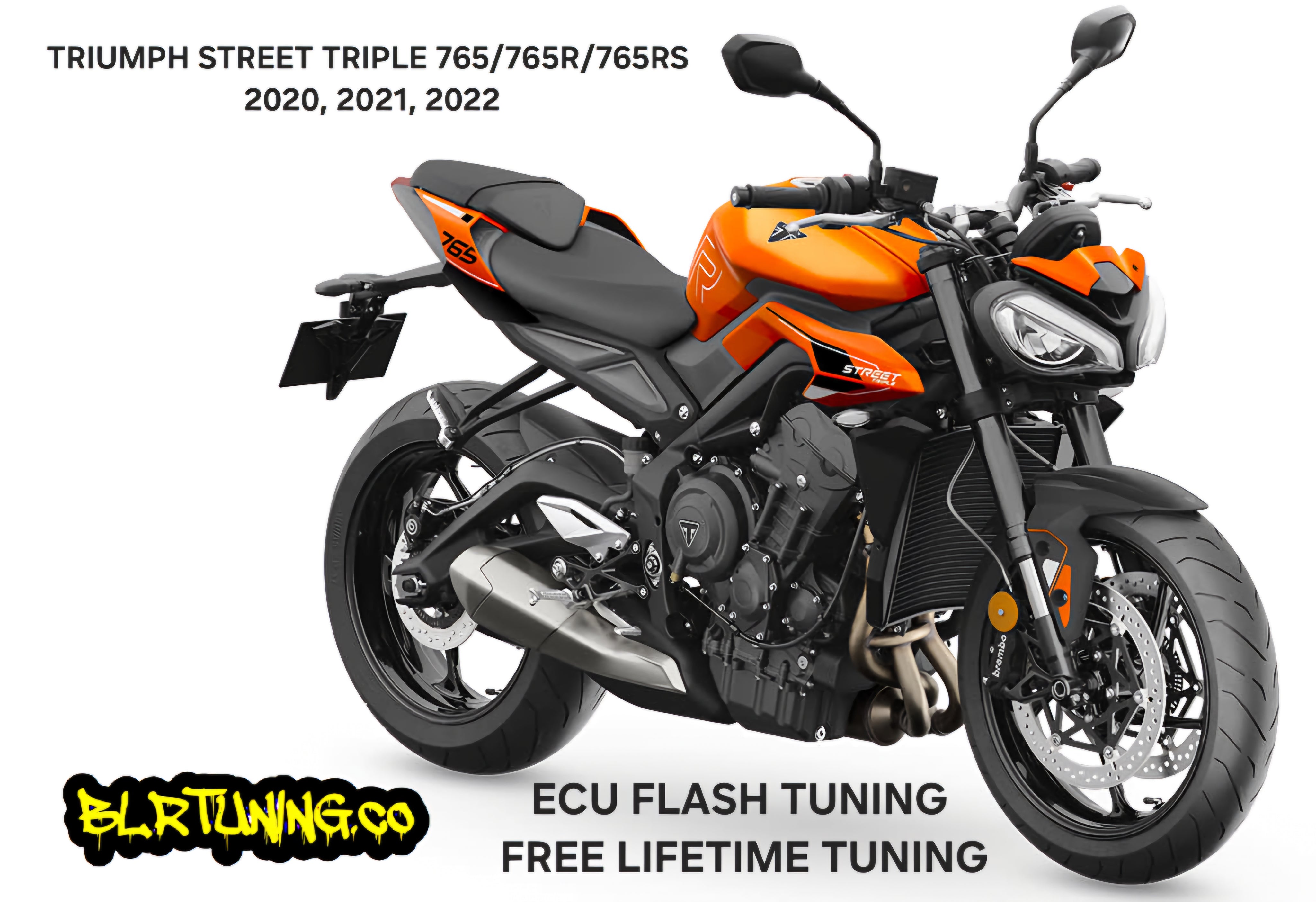 TRIUMPH MOTORCYCLE ECU FLASH TUNING – BLR TUNING