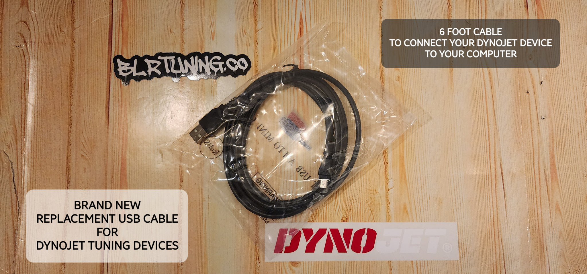 USB CABLE REPLACEMENT FOR DYNOJET DEVICES 6 FOOT CABLE FOR POWER COMMA ...