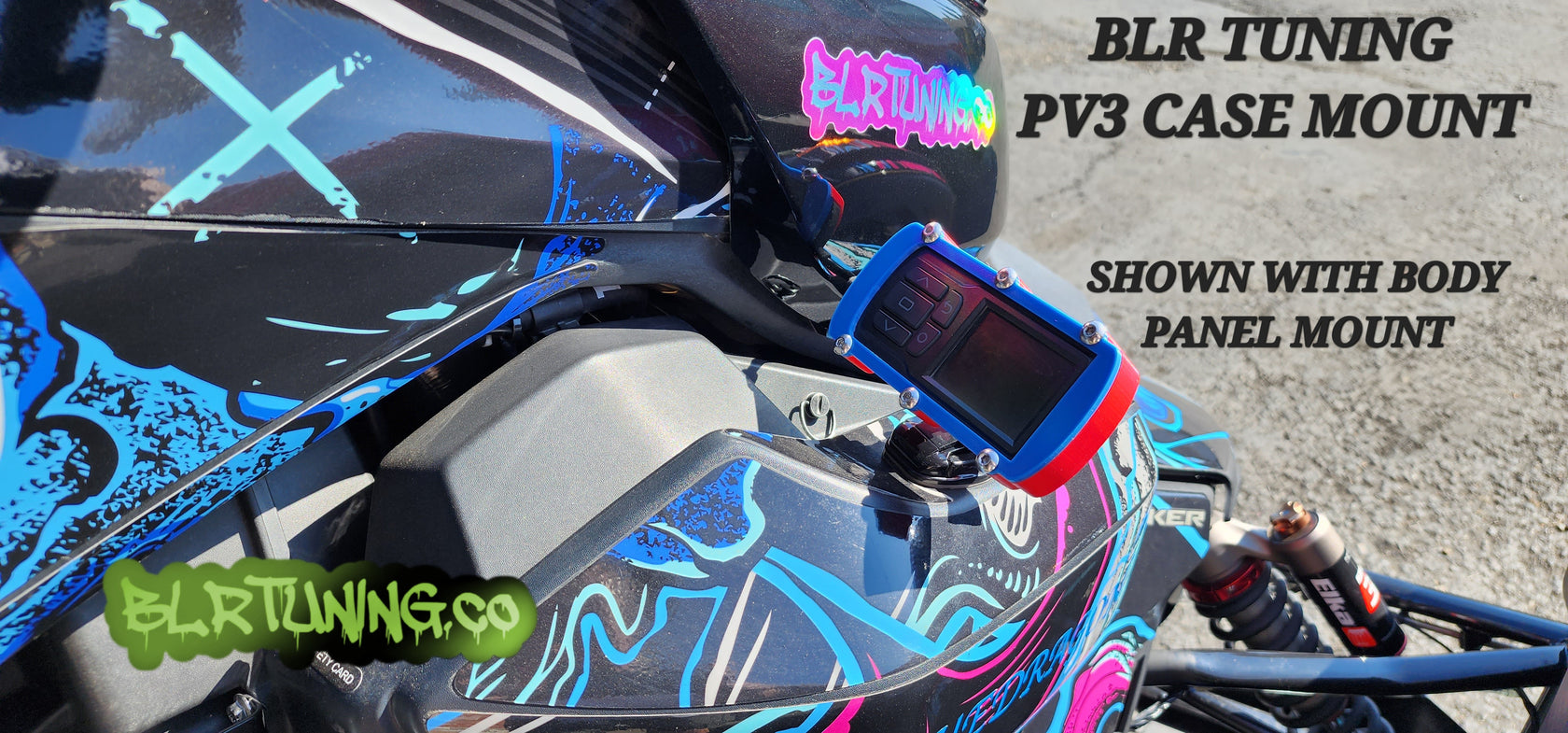 PV3 CASE MOUNT BY BLR TUNING FOR DYNOJET PV3