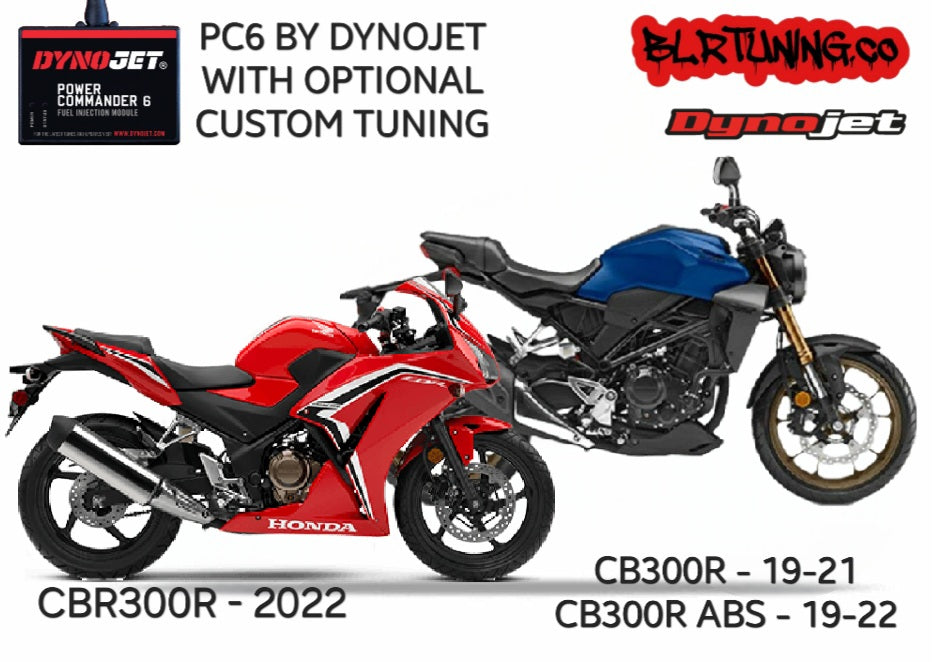HONDA CB300R AND CB300R ABS 2019 - 2022 CBR300R 2022 PC6 BY DYNOJET WI ...