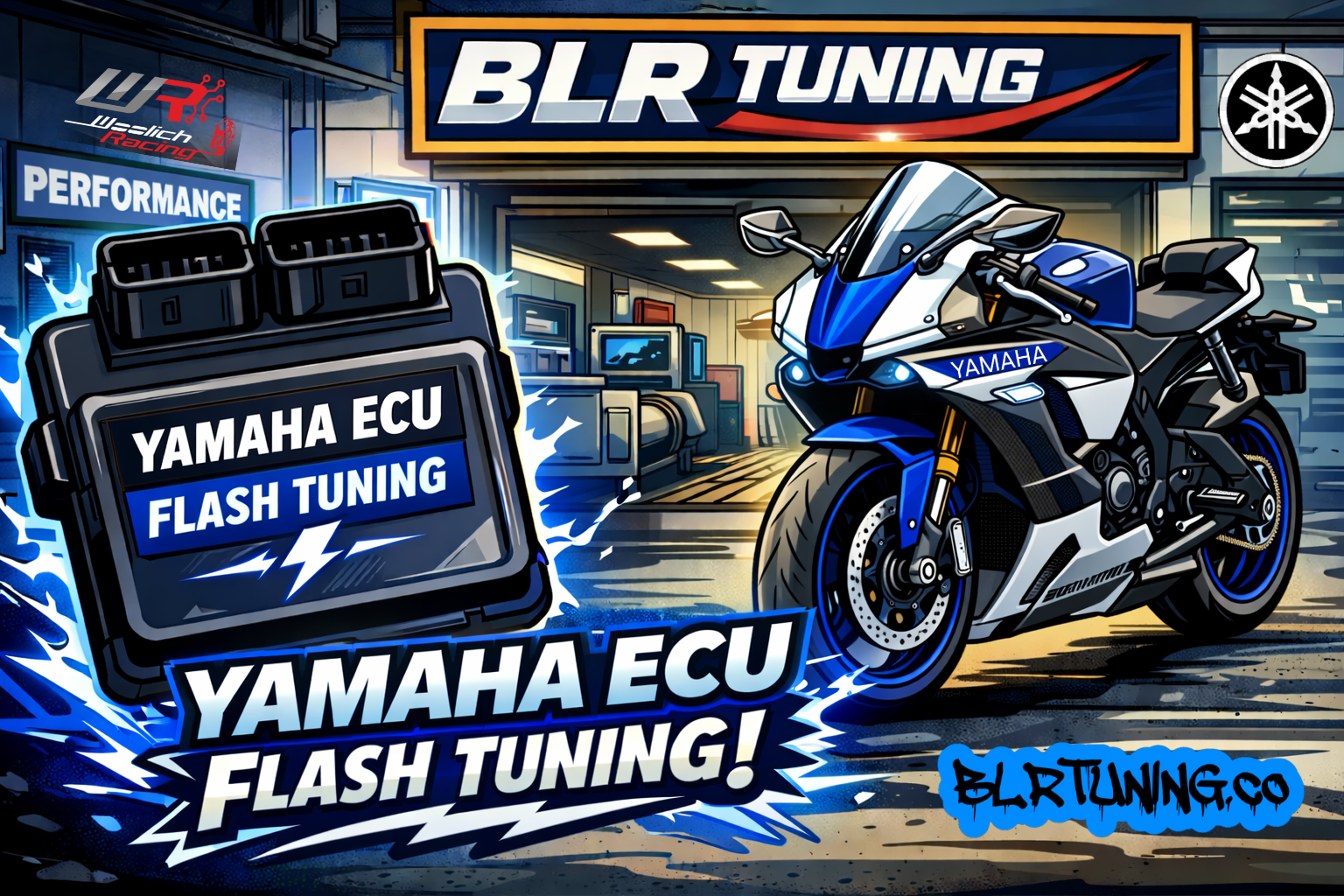 YAMAHA ECU FLASH TUNING – BLR TUNING