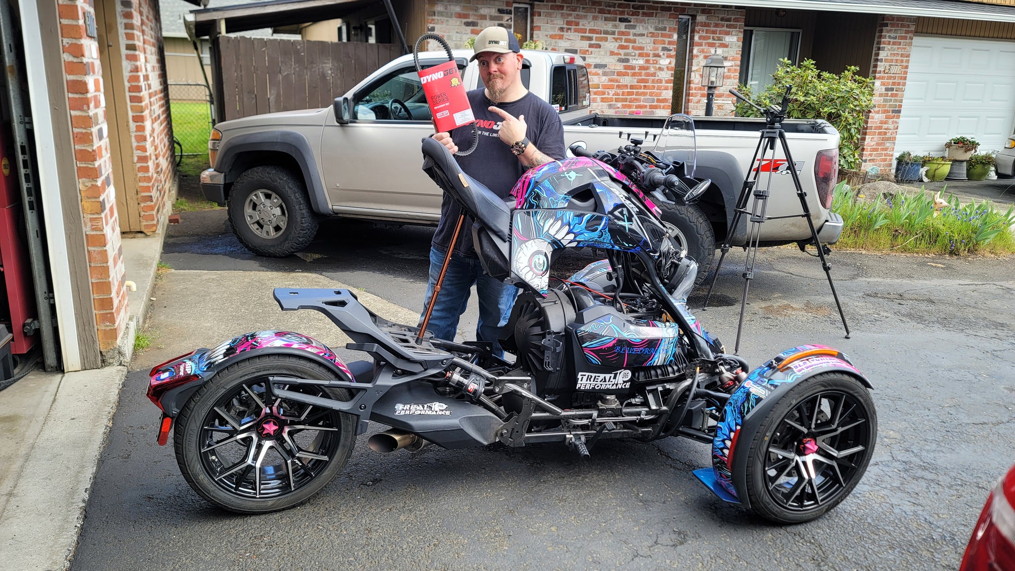 CAN-AM RYKER 19 - 25 600, 900, RALLY, SPORT CVT REPLACEMENT BELT DYNOJ ...