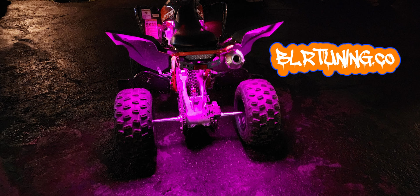 Purple Honda Atv