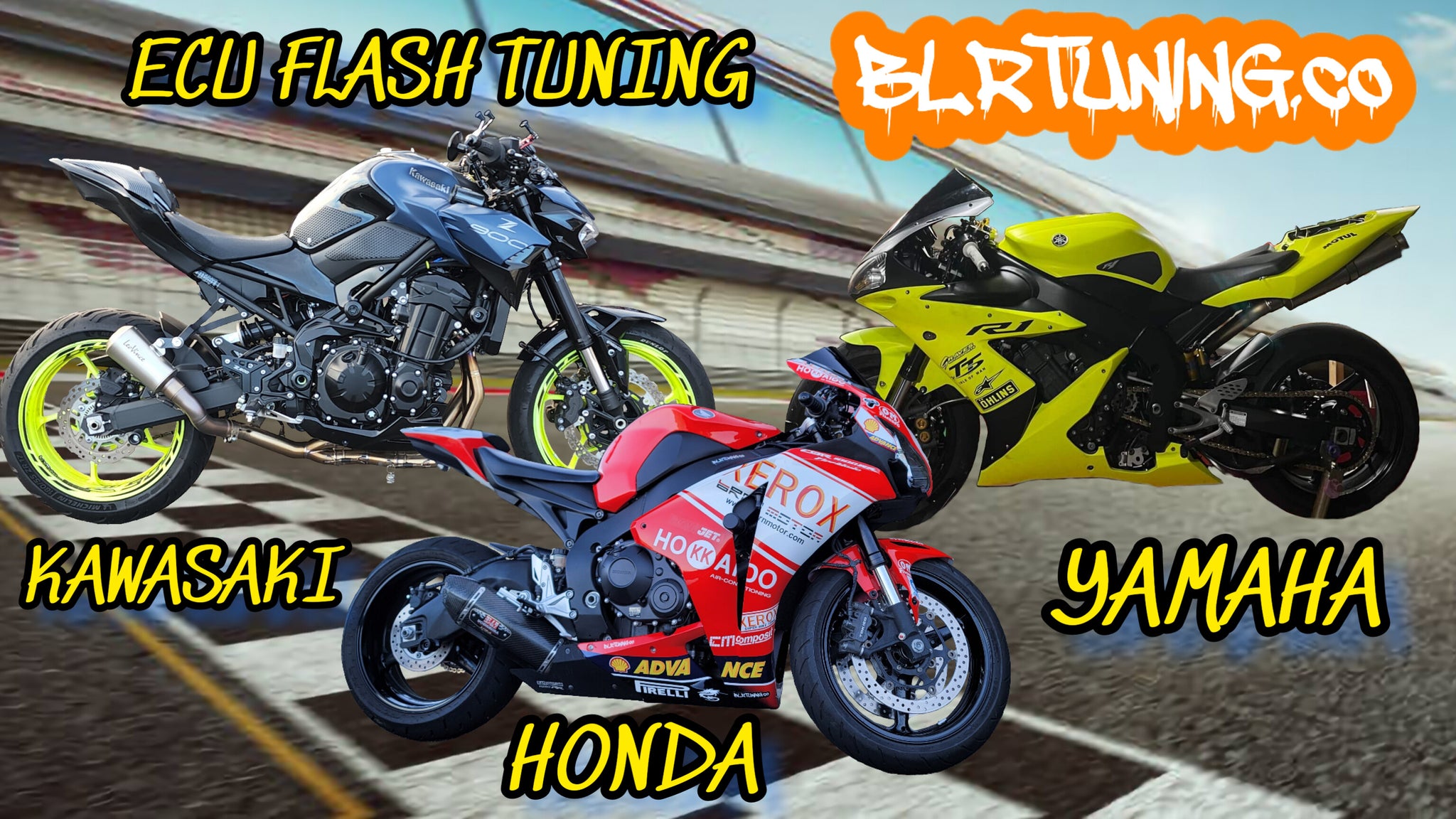 ECU FLASH TUNING FOR HONDA YAMAHA KAWASAKI – BLR TUNING