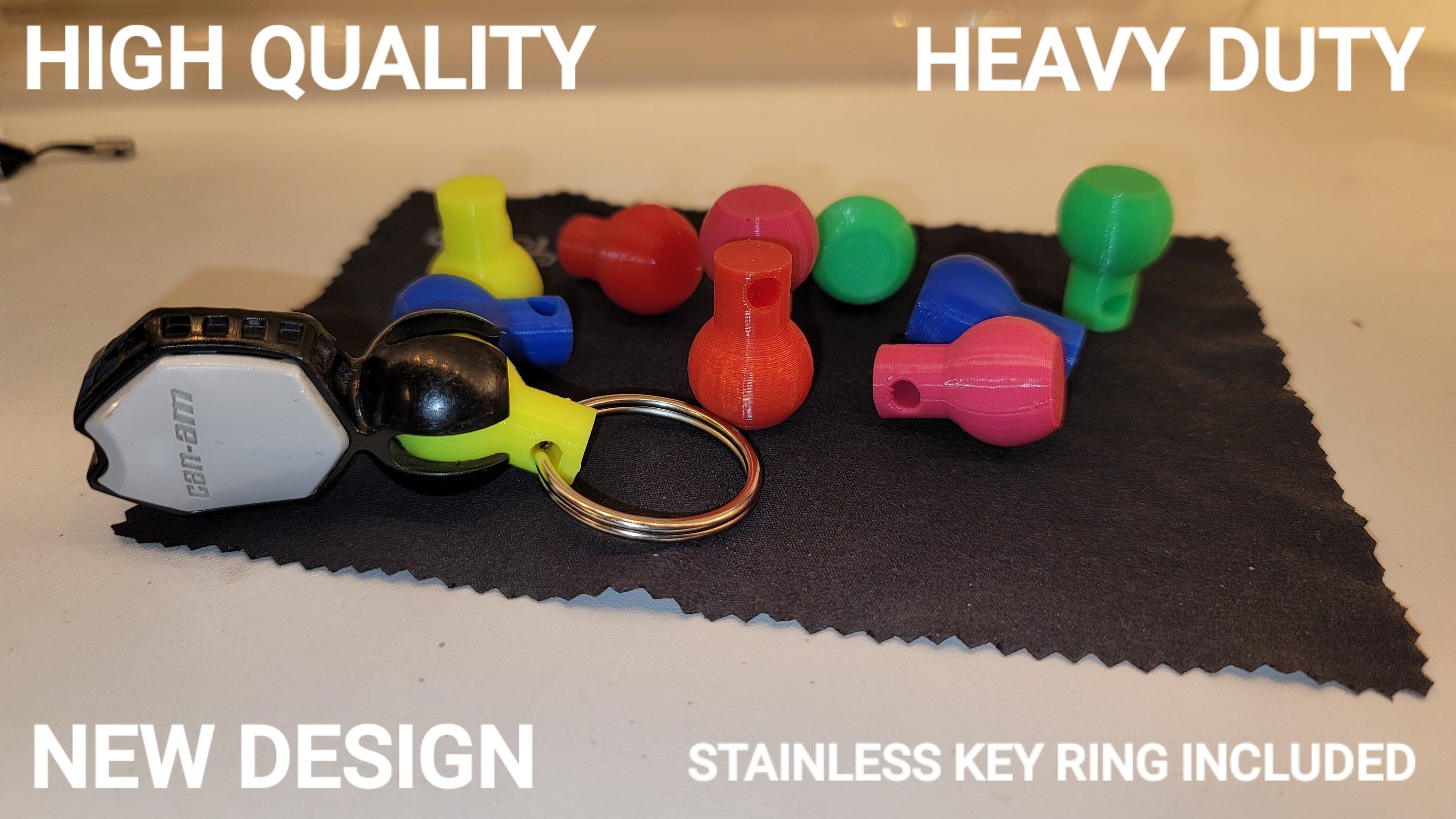 CAN-AM RYKER Key Tag & Key Fob Holder Combo – BLR TUNING