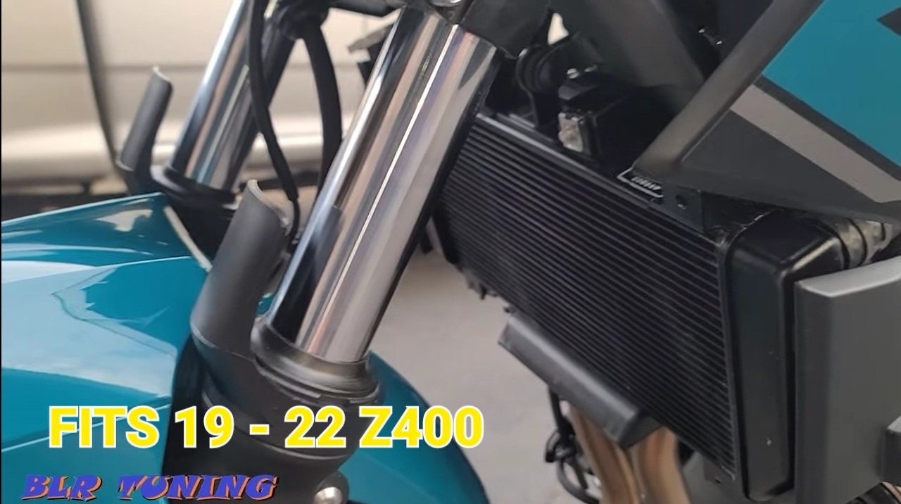 KAWASAKI Z400 & NINJA 400 Radiator Protective Grill – BLR TUNING